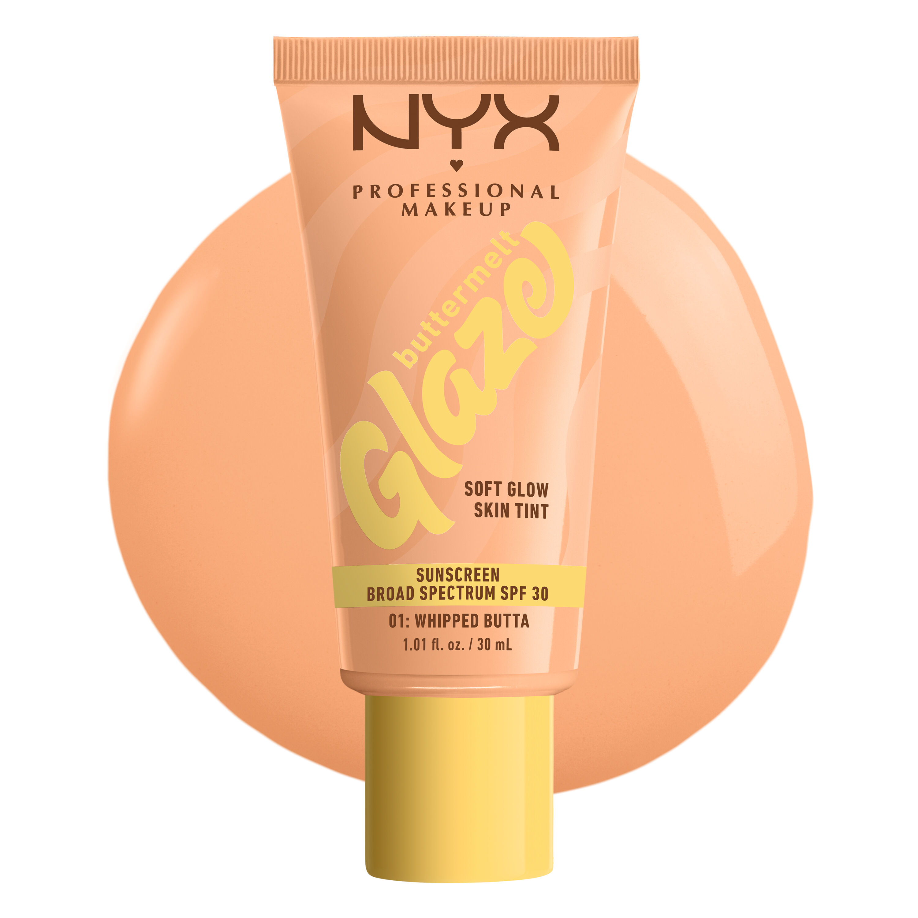 Buttermelt Glaze Soft Glow Skin Tint + SPF 30 | NYX Professional Makeup