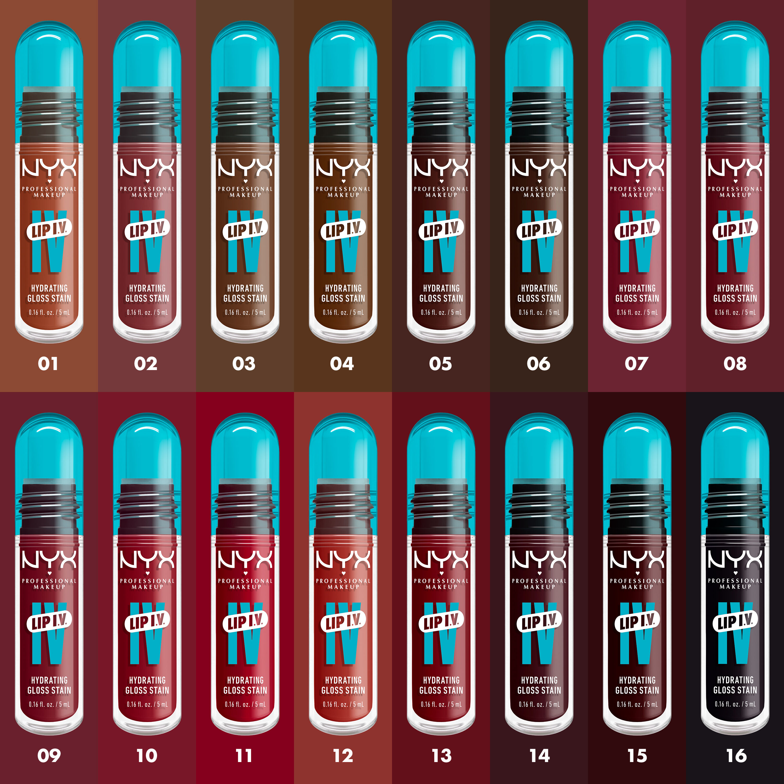 Lip IV Hydrating Gloss Stain | NYX Professional Makeup