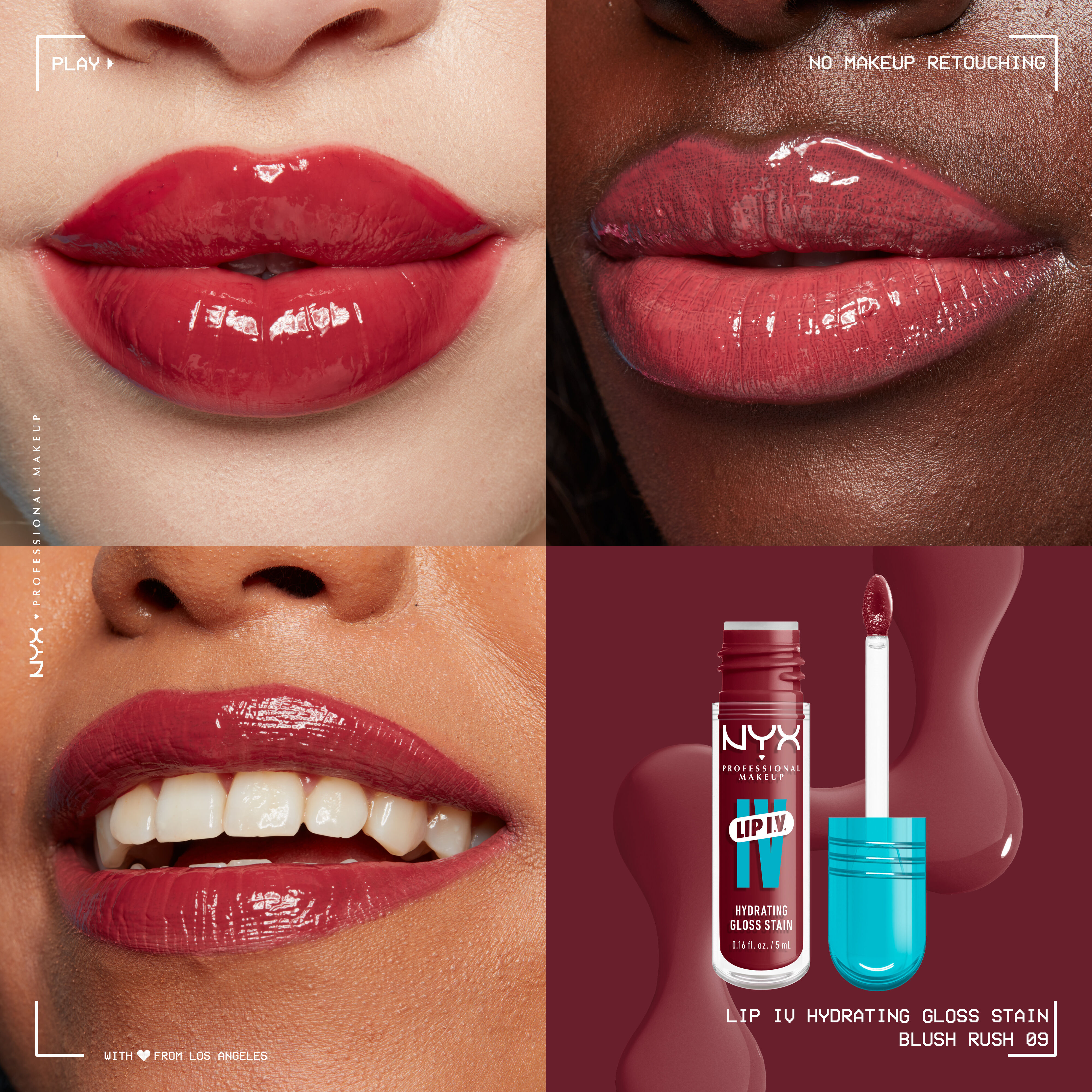 Lip IV Hydrating Gloss Stain | NYX Professional Makeup